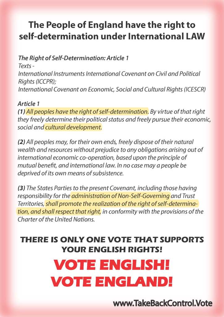 Open Letter to the Media – English Constitution Society
