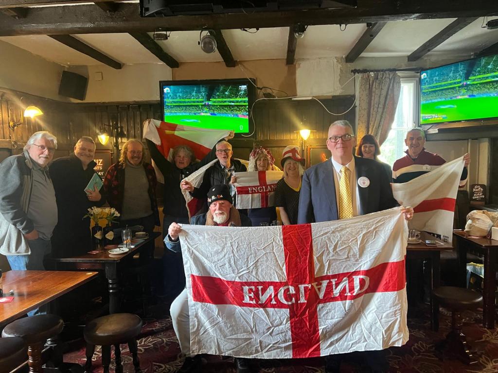 Great meet up today in Runcorn - English Constitution Party